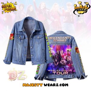 "Descendants x Zombies - Worlds Collide Tour" Denim Jacket - MajestyWears