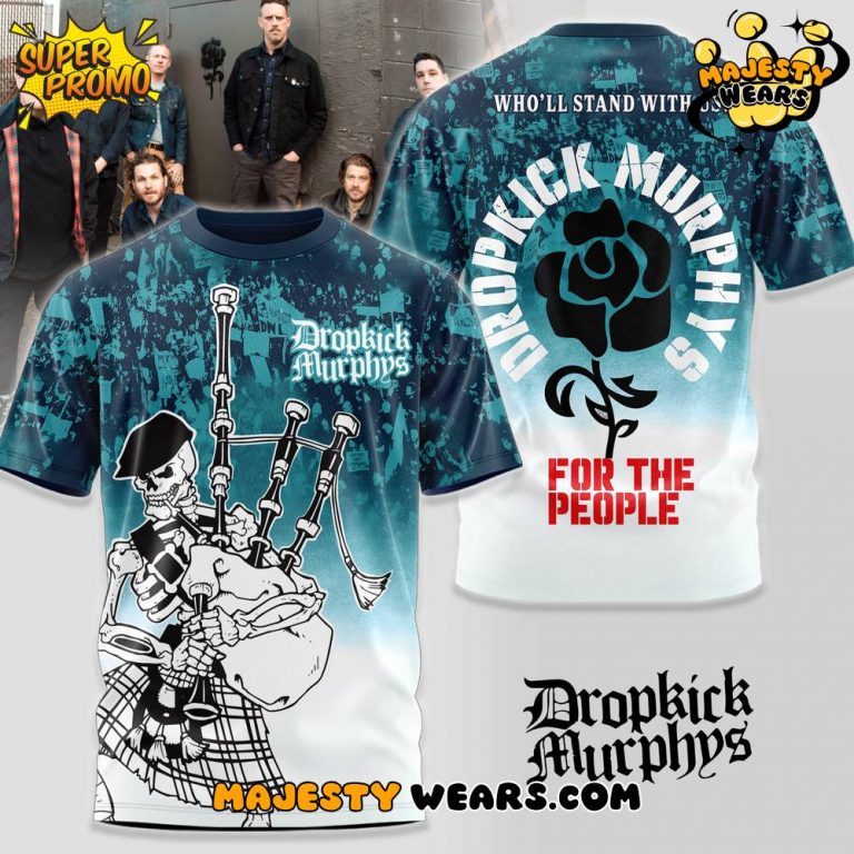 Dropkick Murphys "For the Peope" Special Tee - MajestyWears