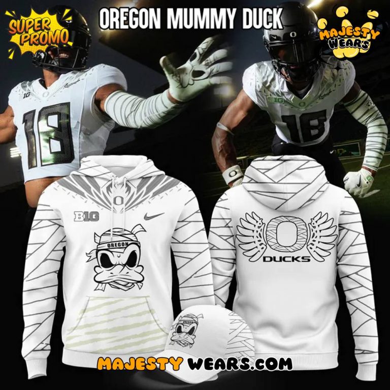 Oregon Ducks ” Mummy Duck” 2025-2026 Special Hoodie - MajestyWears