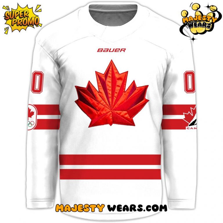 Canada Olympic 2026 "A Symbol Forged in Ice" Custom Hockey Jersey ...
