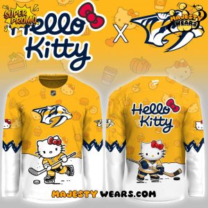 Nashville Predators x Hello Kitty Special Edition Hockey Jersey ...
