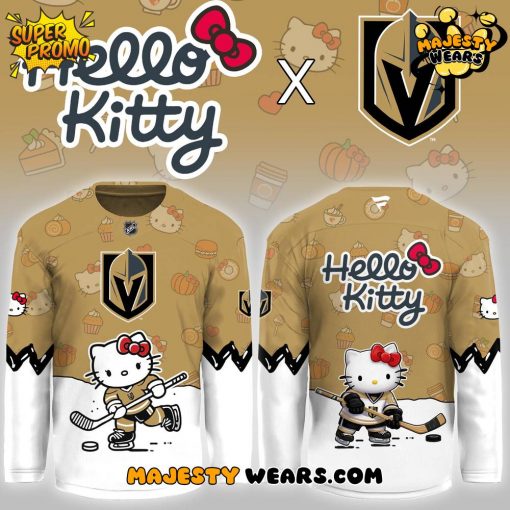 Vegas Golden Knights x Hello Kitty Special Edition Hockey Jersey ...