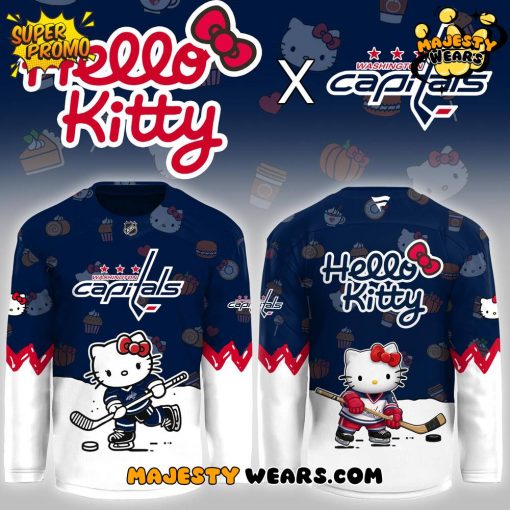 Winnipeg Jets x Hello Kitty Special Edition Hockey Jersey - MajestyWears
